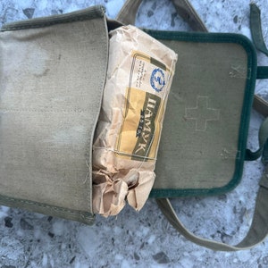 Vintage Military Field Medic First Aid Canvas Medical Rucksack ...