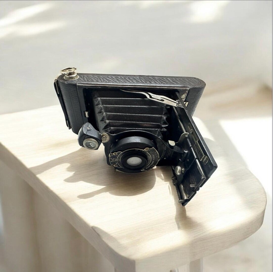 Vintage Antique Folding Pocket Eastman Kodak No 1A Camera A116 Film [AS ...