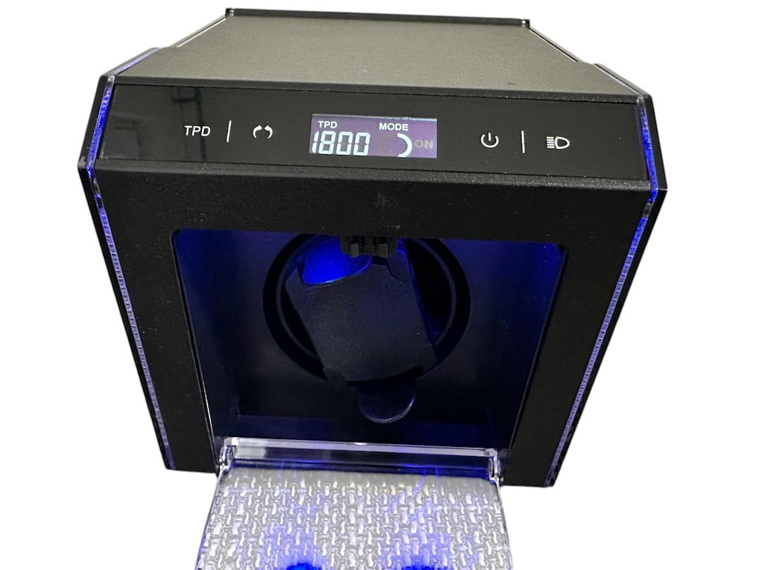 Unique Automatic Watch Winder LED Aluminum Expandable Single Timer ...