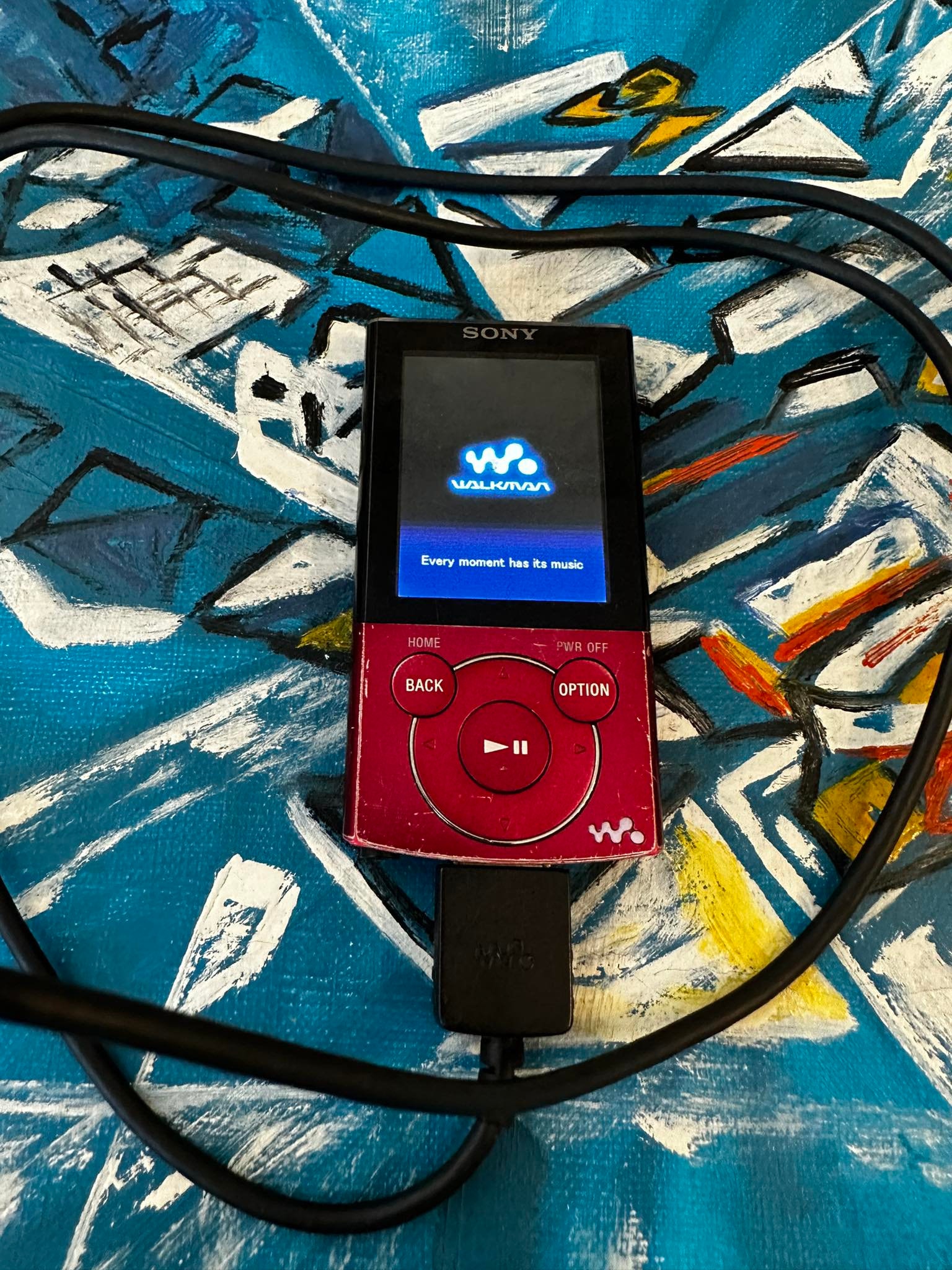 Sony Walkman Mp3 Red