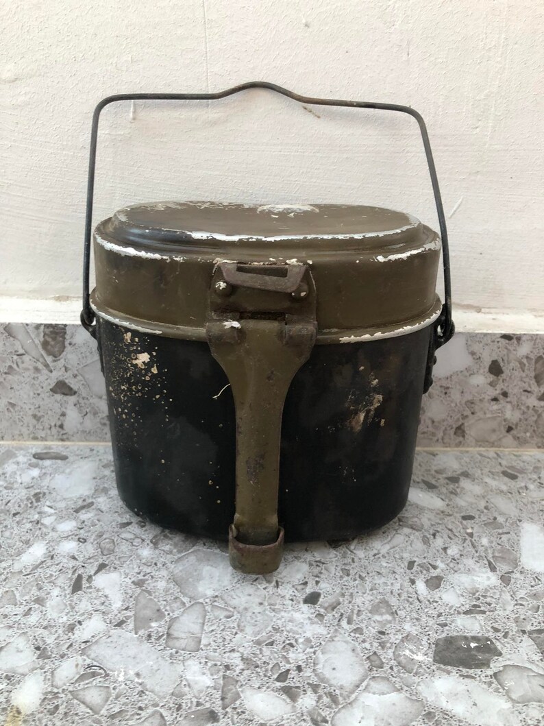 Vintage Military Army Original 1940 Very OLD Mess Kit Combat - Etsy