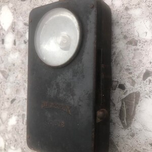 Vintage Military Soldier Army Flashlight Pertrix 679 Very Old 1940 ...