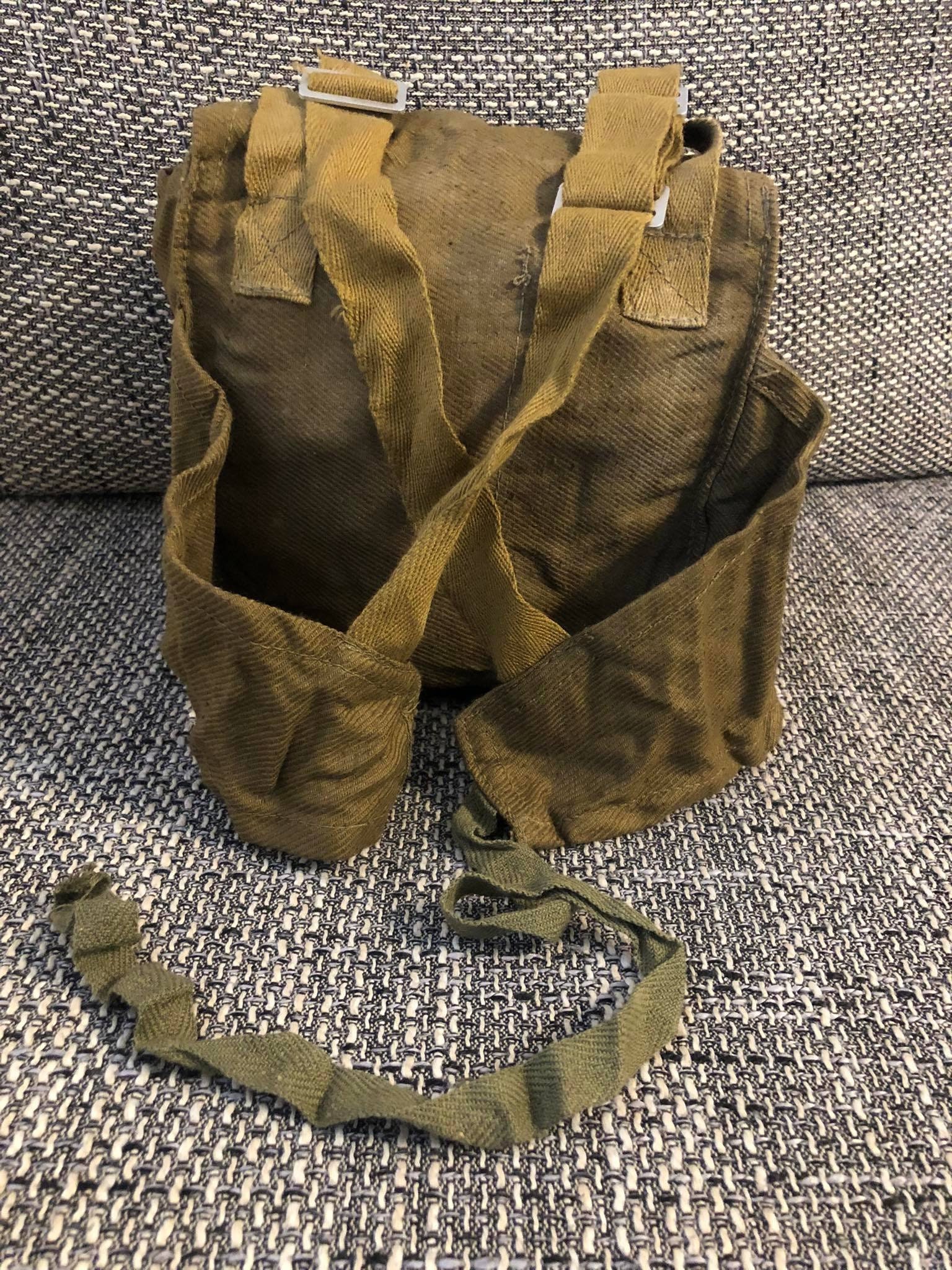 Vintage Military Army Small Bag Rucksack Haversack 1981 Green - Etsy