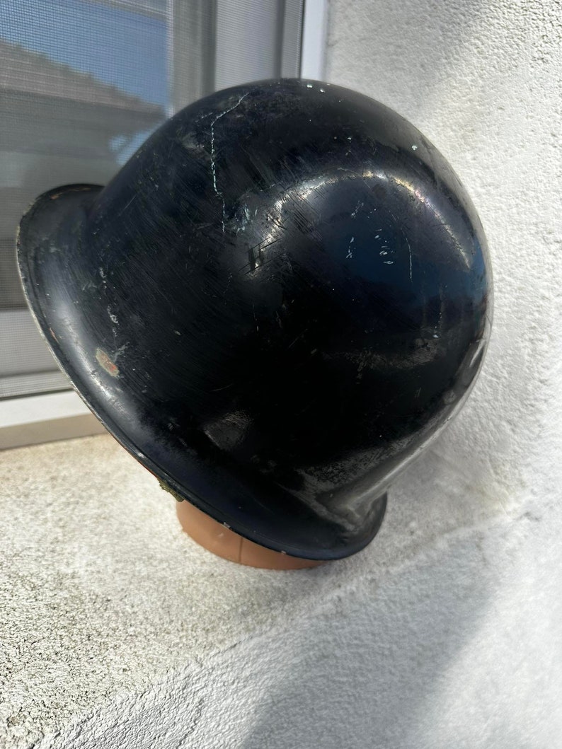 Vintage French Troops Airborne Parachutist Paratrooper Helmet M63 Very ...