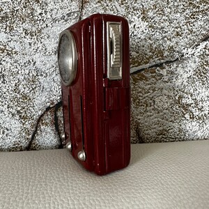 Vintage Original Red Flashlight Tin Metal 4 Colors Colectible - Etsy