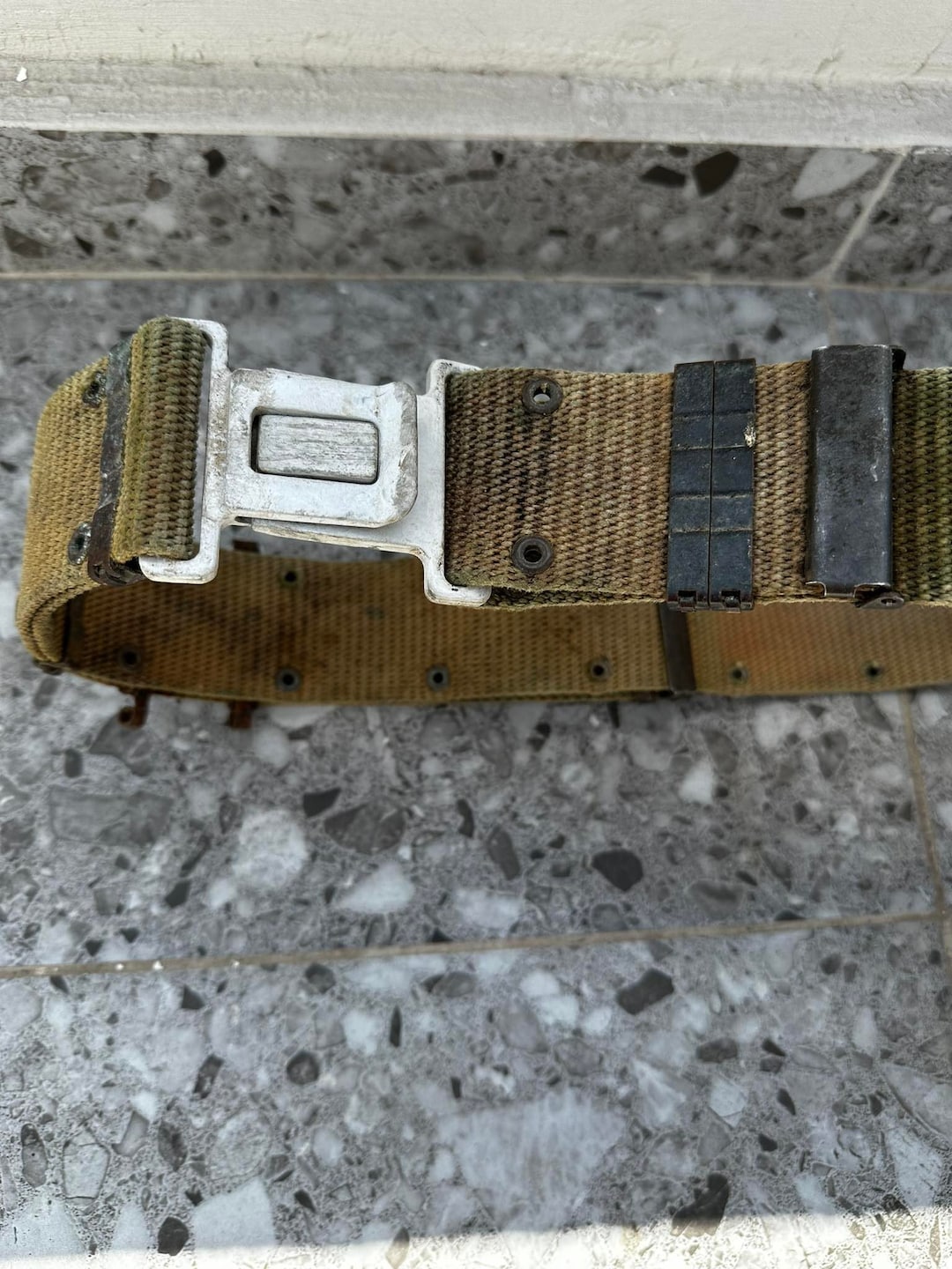Vintage Military Parachute Waist Belt Harness Very Rare Old - Etsy