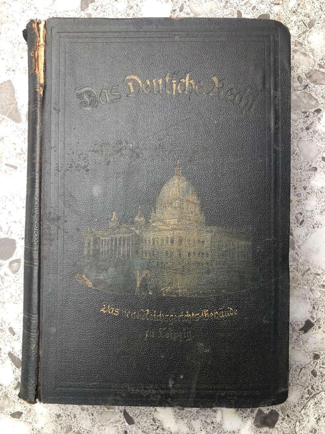 Vintage Very Old Deutsche Germany Original Book Leipzig Rare Unique ...