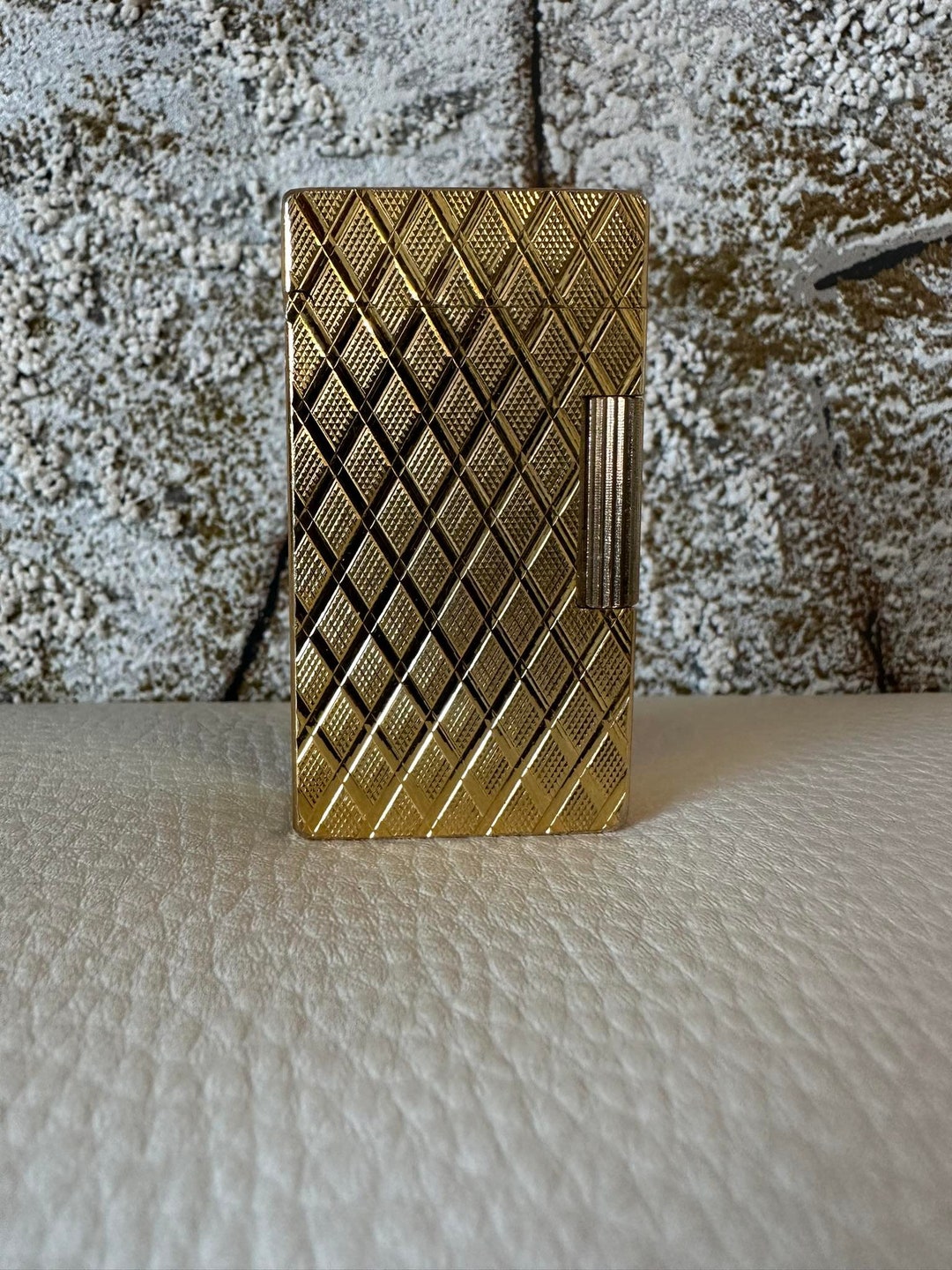 Vintage Gas Lighter Zenith No 800 Gold Plated Collectible Very Rare ...