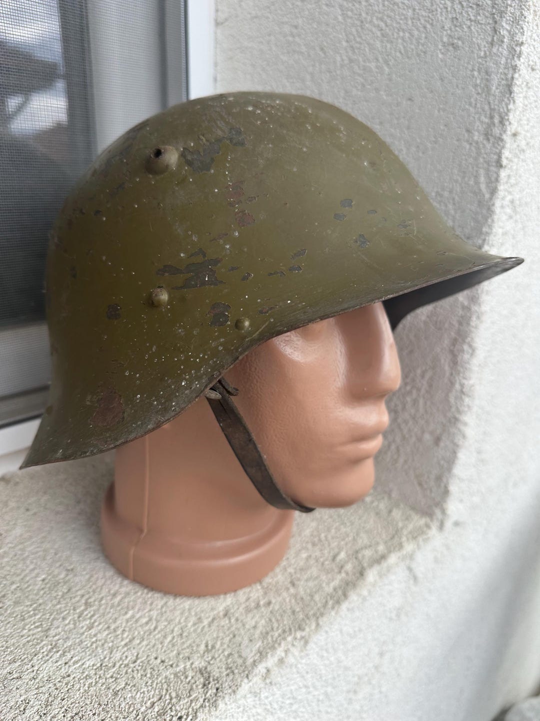 Vintage Military German Type Helmet M36 Bulgarian Army 1941 Original ...
