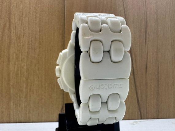 Swatch Chrono Ocean Purity The Originals White Watch … - Gem