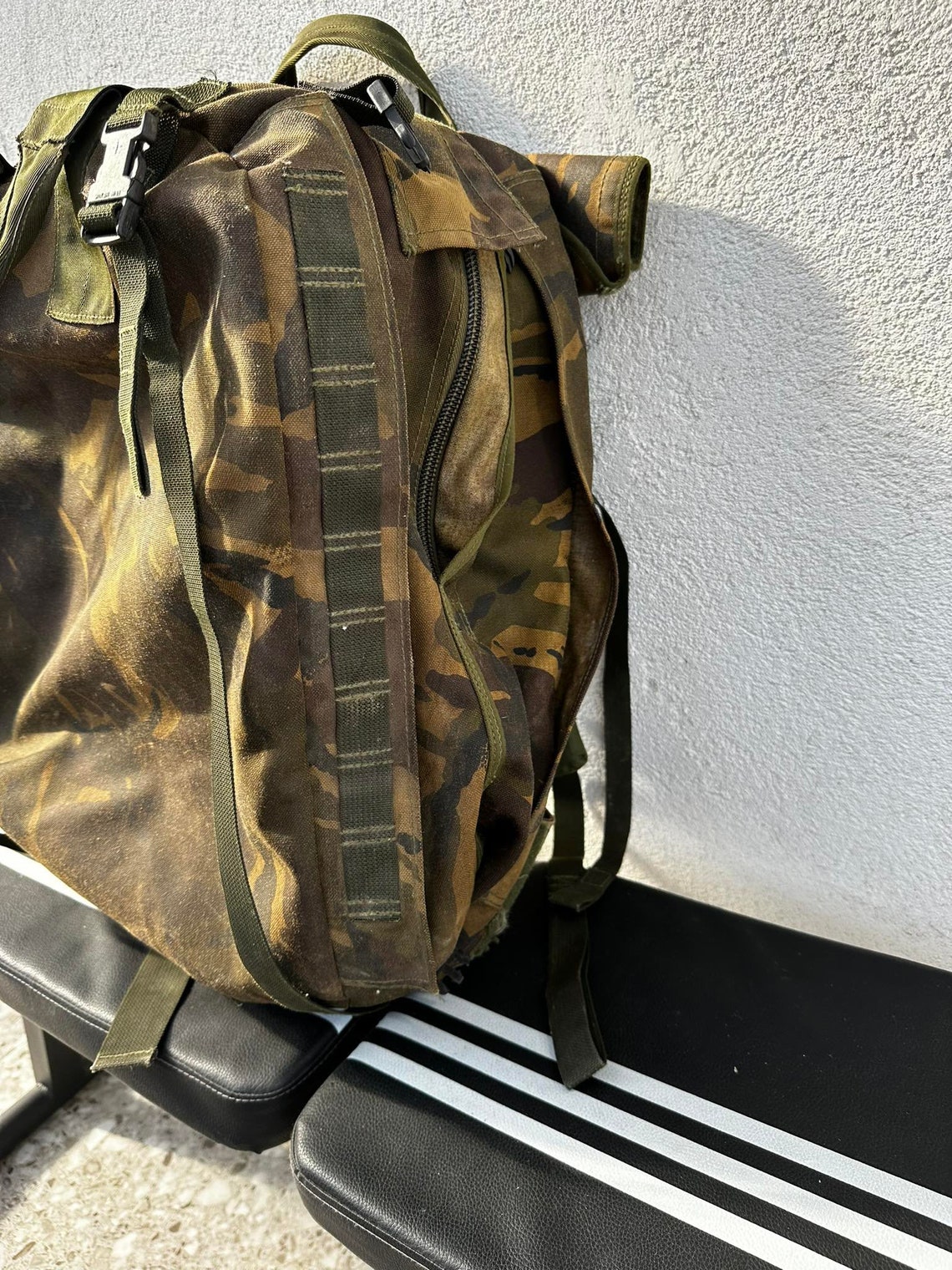 Vintage Military Huge Rucksack Backpack United Kingdom British Army ...