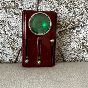 Vintage Original Red Flashlight Tin Metal 4 Colors Colectible - Etsy