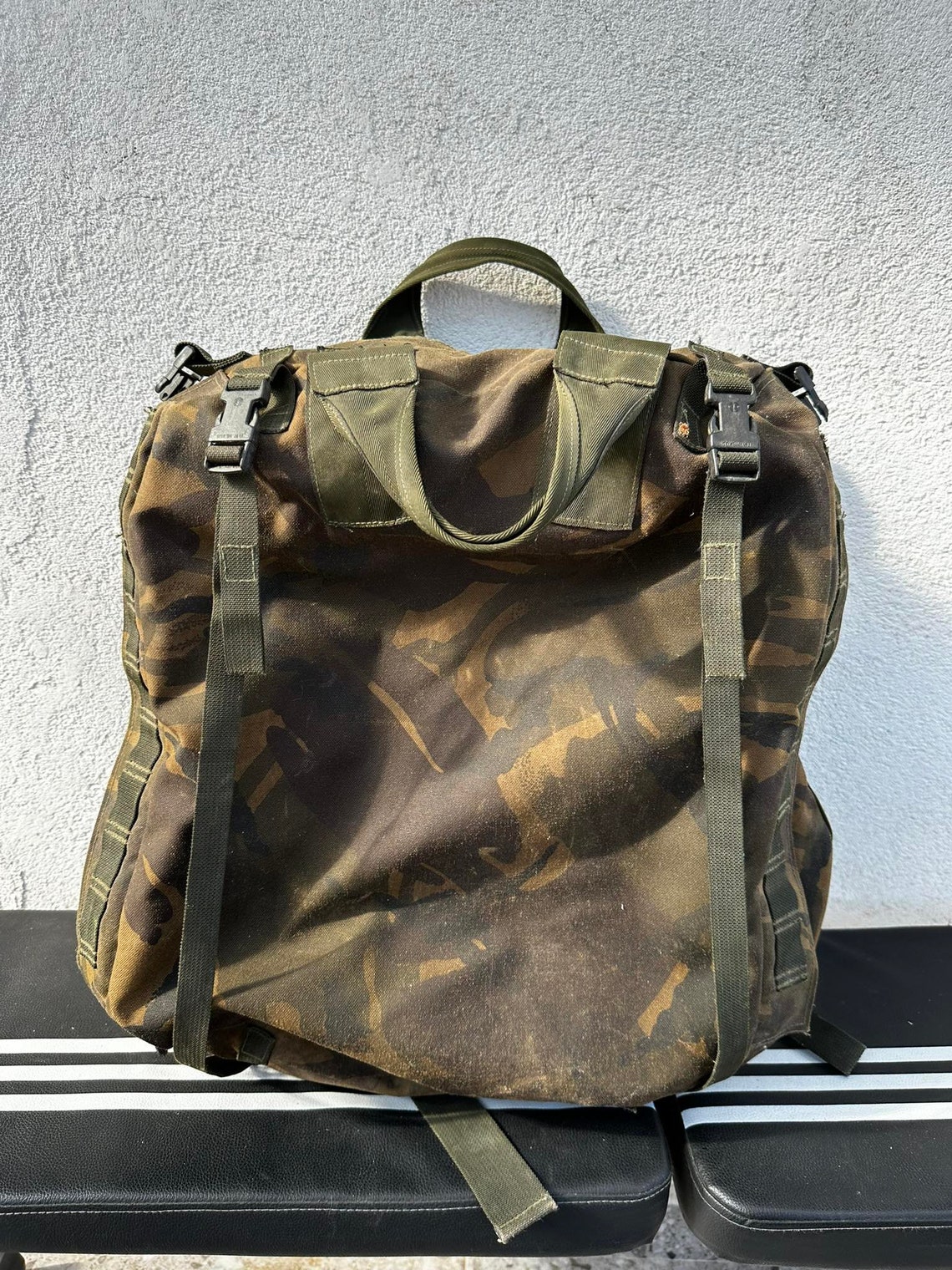 Vintage Military Huge Rucksack Backpack United Kingdom British Army ...