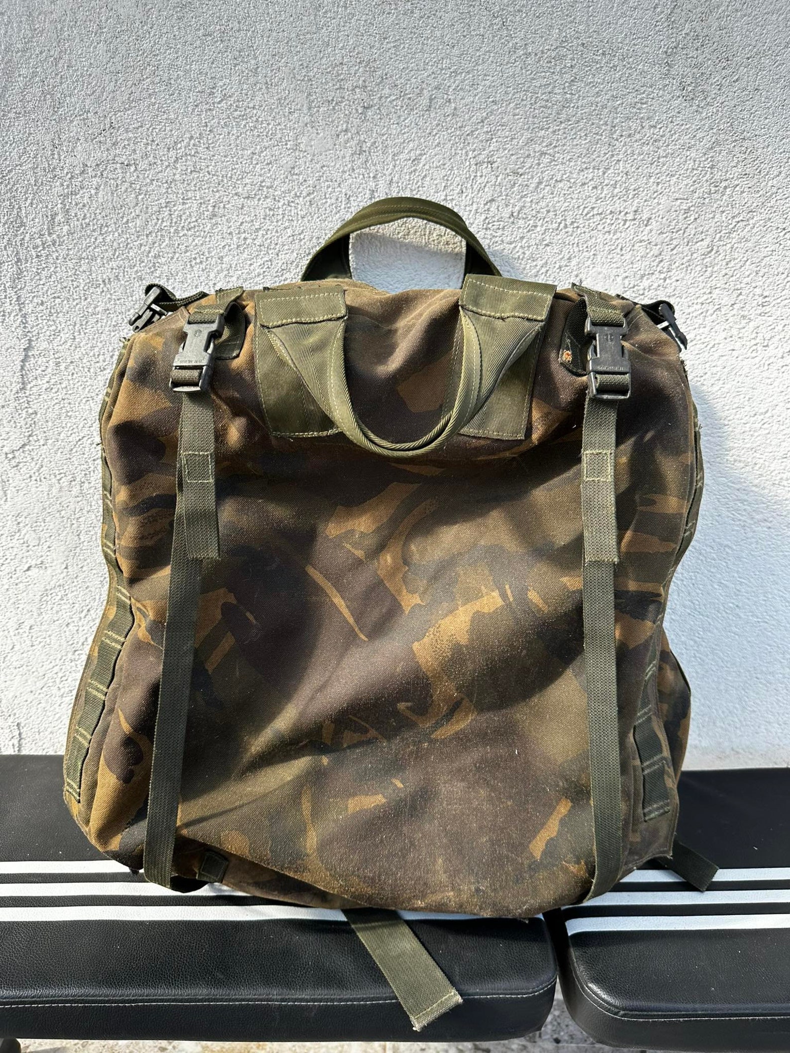 Vintage Military Huge Rucksack Backpack United Kingdom British Army ...