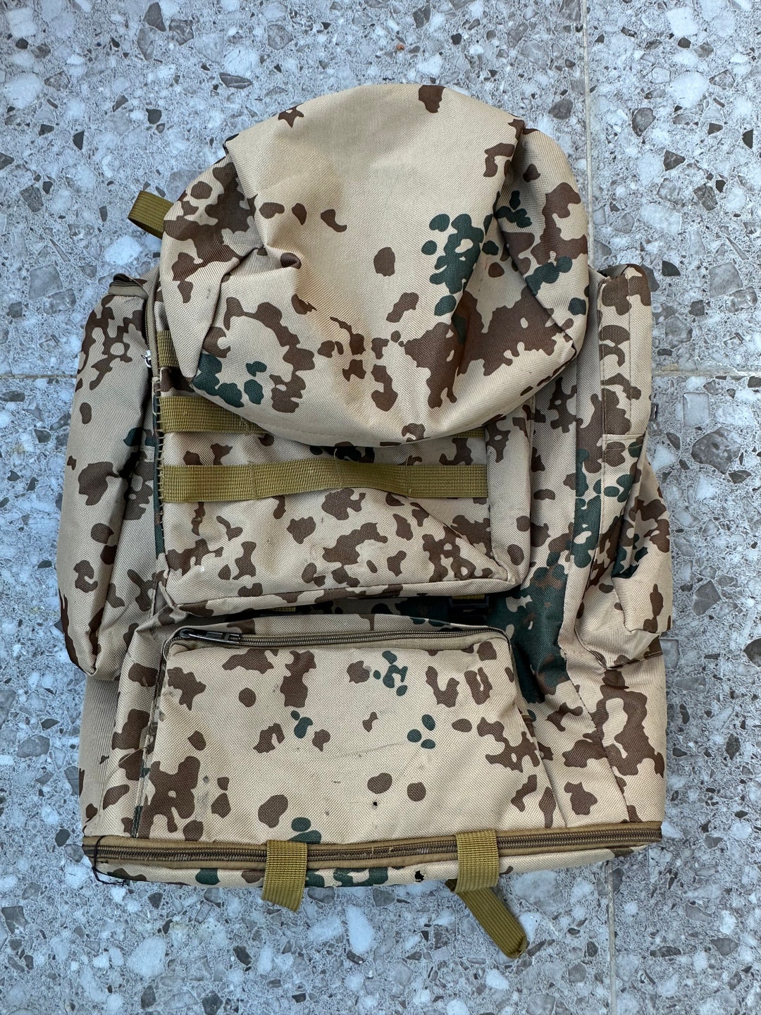 Military Rucksack Backpack Equipment Camouflage Backpack Haversack Big ...