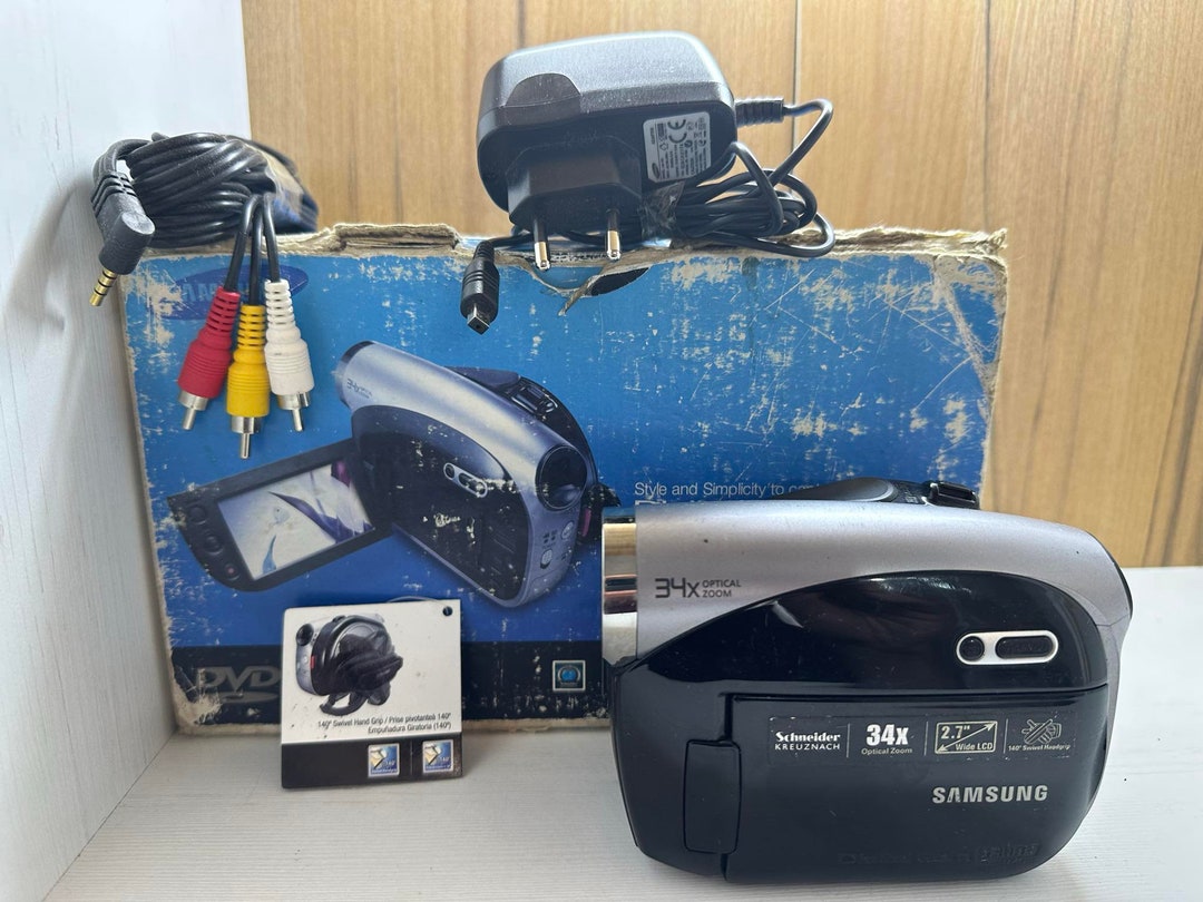 Samsung DX100 DVD Hard Disk Dual Player Dolby Camcorder 34x Optical ...