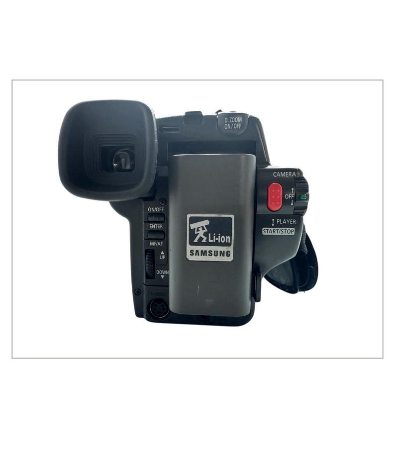 Samsung VP-W80 Pal Video Camera 8mm Camcorder Cassette Recorder 880x ...