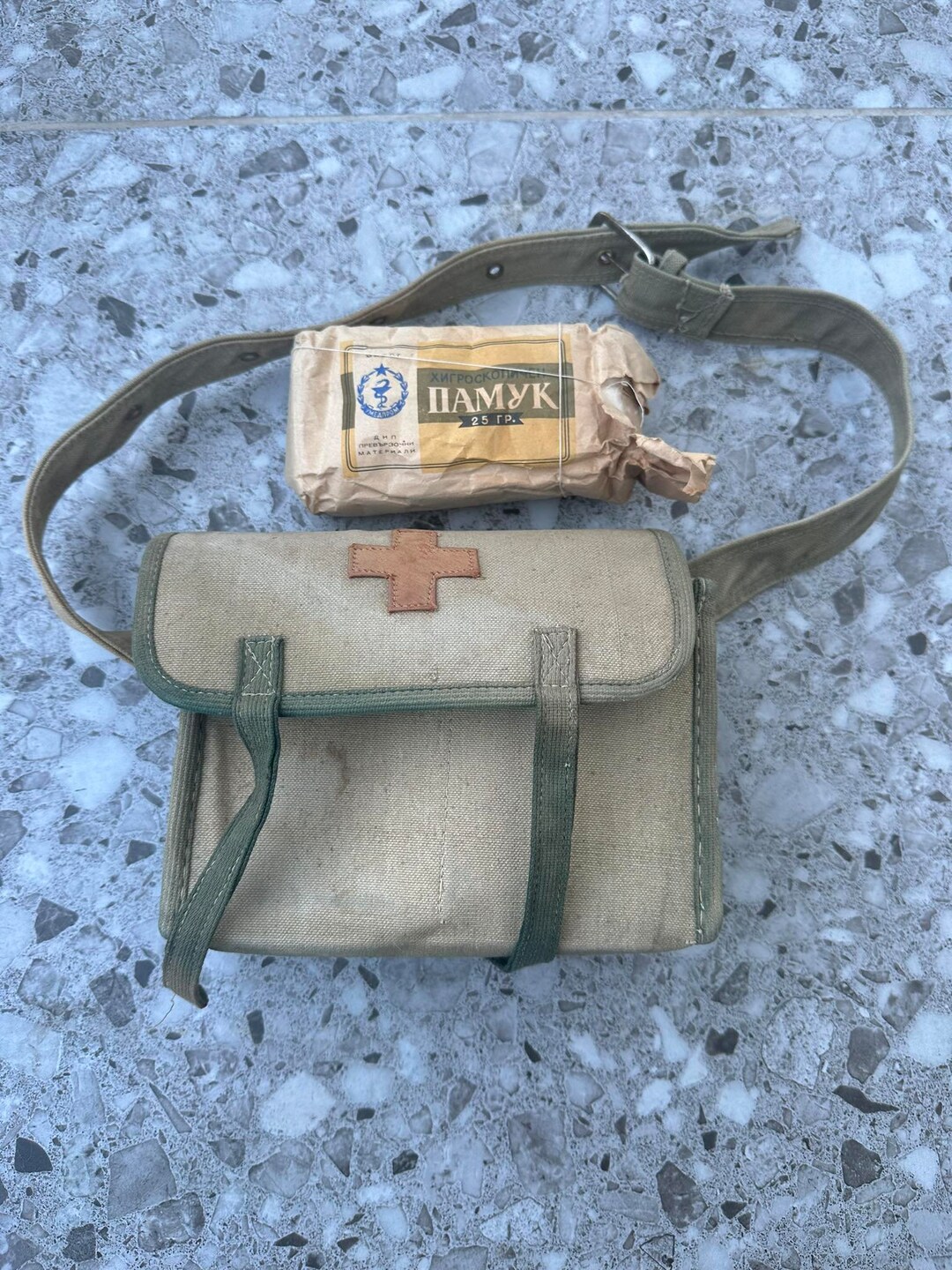 Vintage Military Field Medic First Aid Canvas Medical Rucksack ...