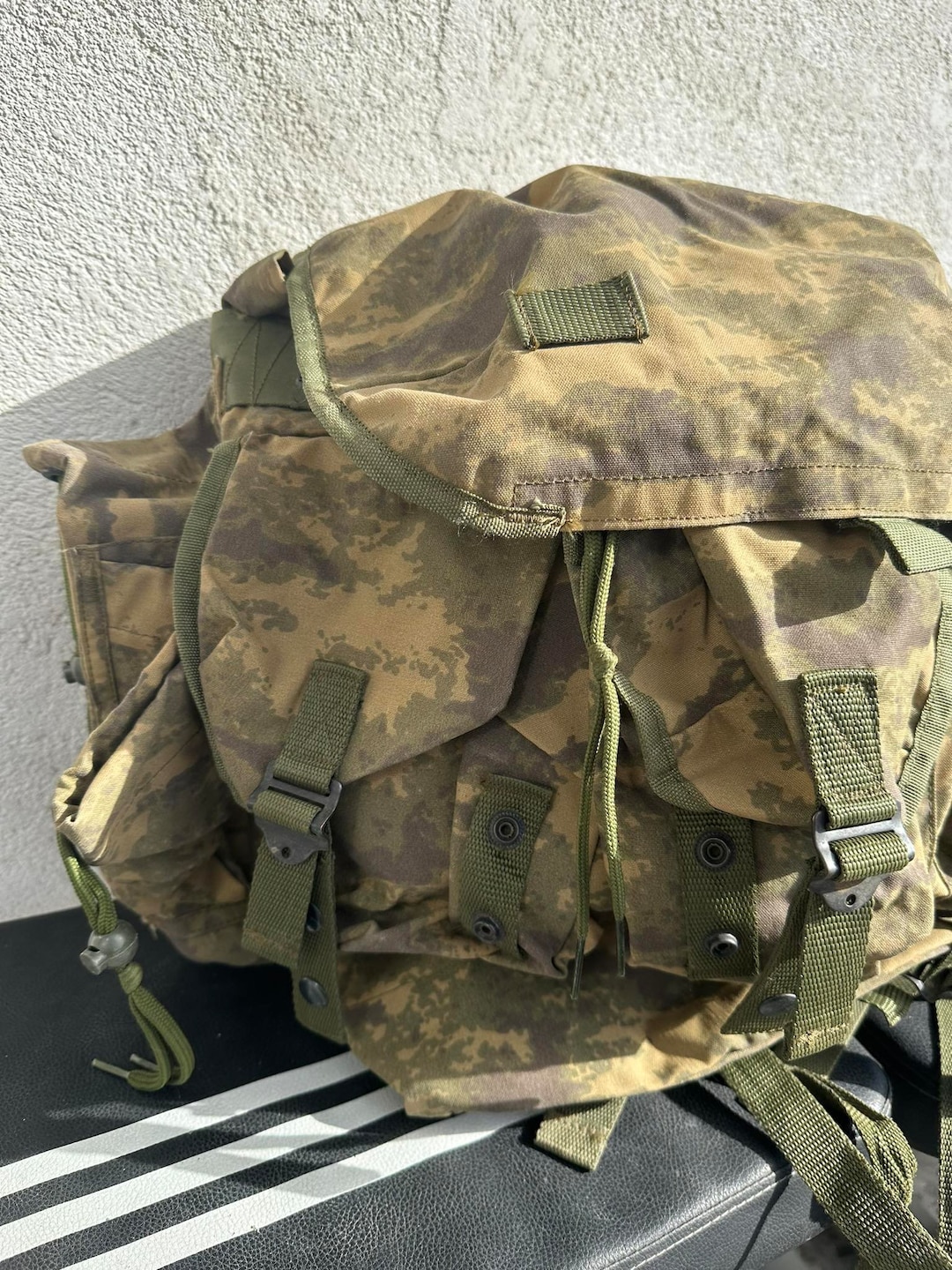 Vintage Genuine Military Bag Haversack Backpack Army Soldier - Etsy