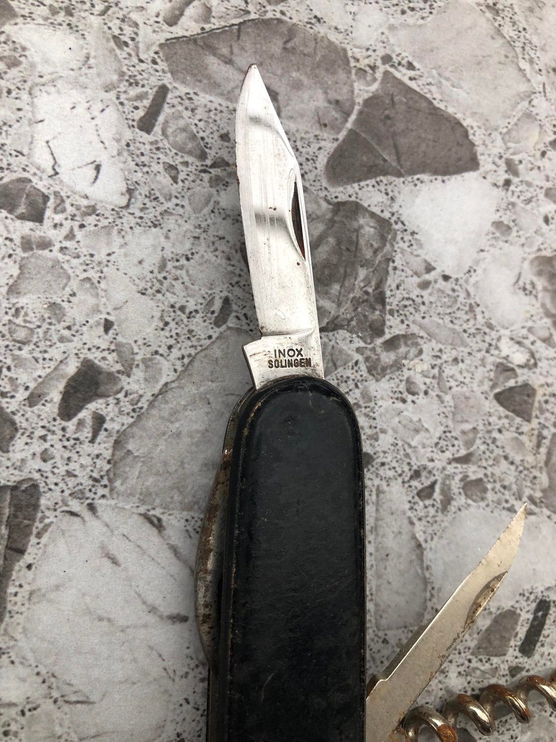 Vintage Marked Solingen INOX Germany Stainless Steel Multi Tool Pocket ...
