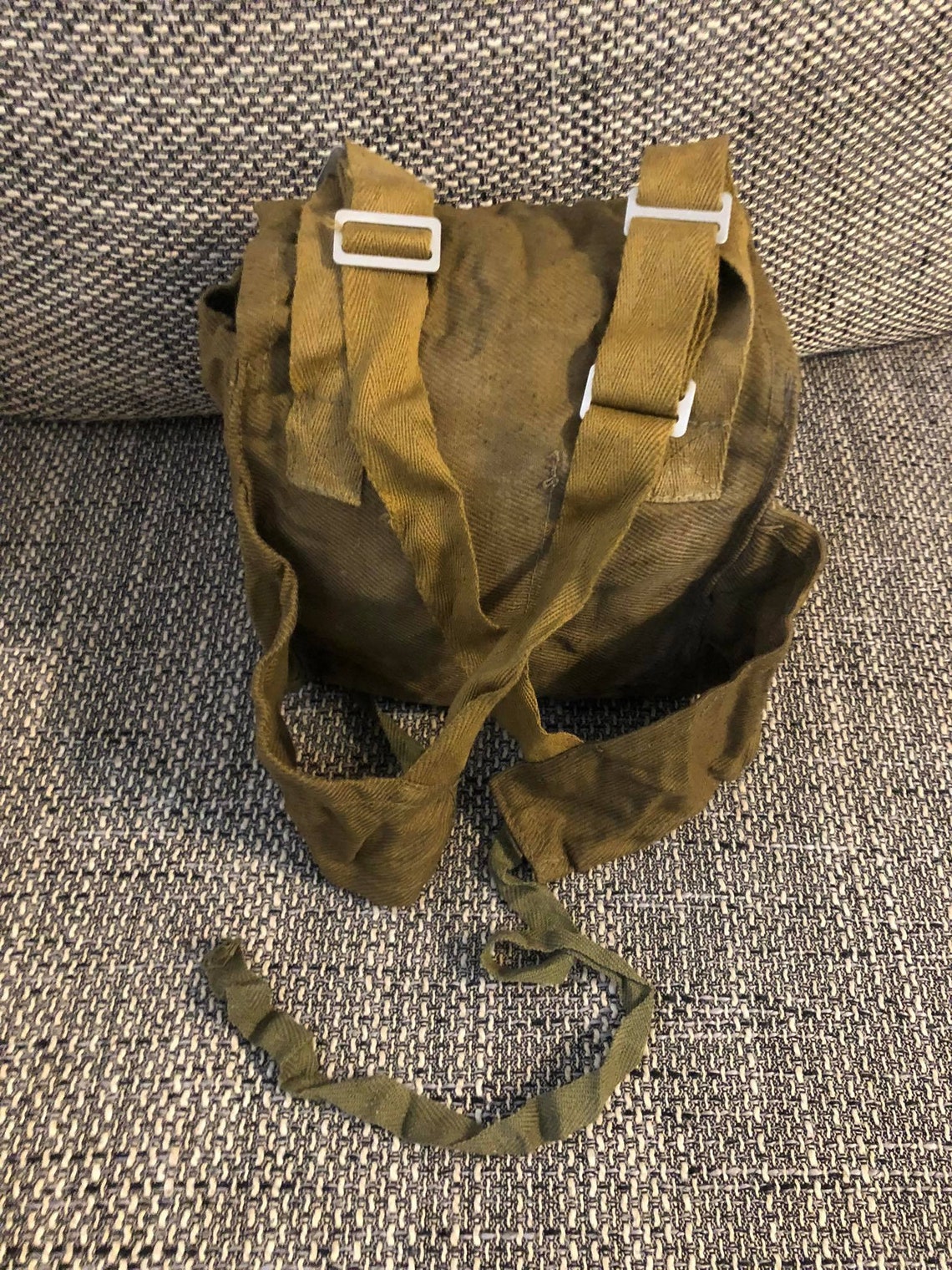 Vintage Military Army Small Bag Rucksack Haversack 1981 Green - Etsy