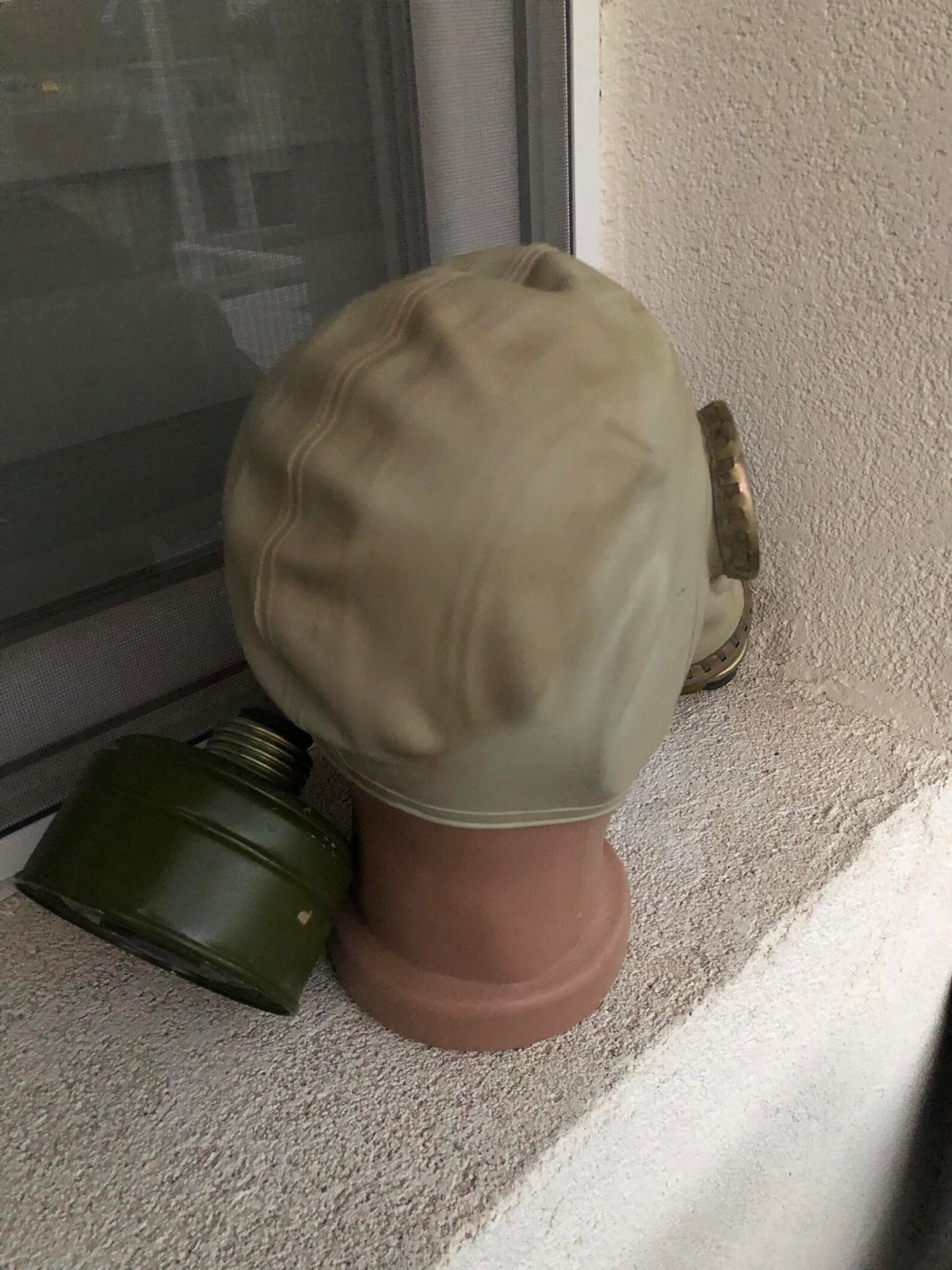 Military Vintage Army Gas Mask With Hose and Carbon Filter - Etsy