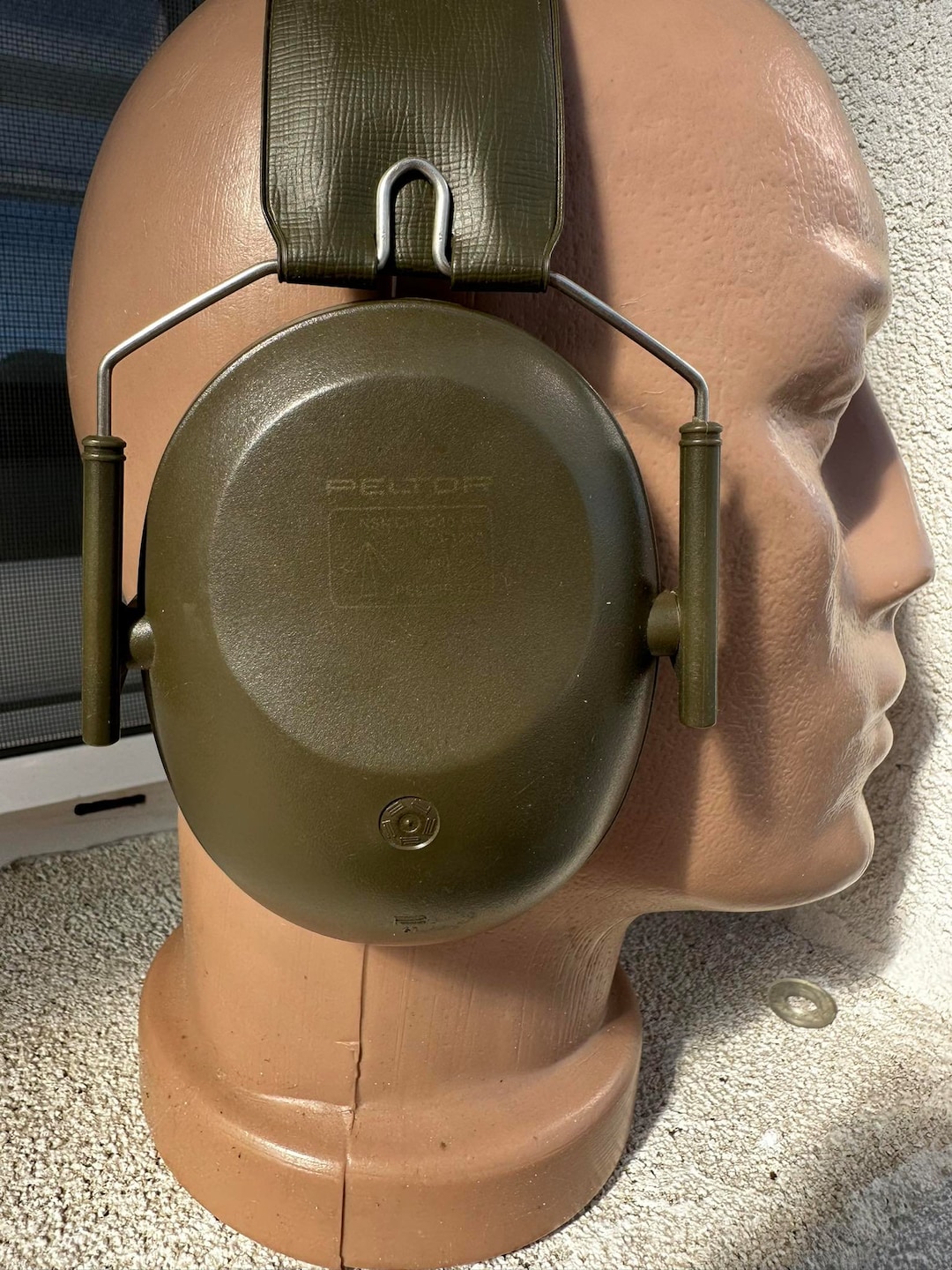 Military Peltor Shotgunner Safety Ear Muffs Defenders Green Target Zone ...