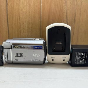 JVC Everio Hybrid Gz-mg330he Video Camera Camcorder Hdd Japan 35x ...