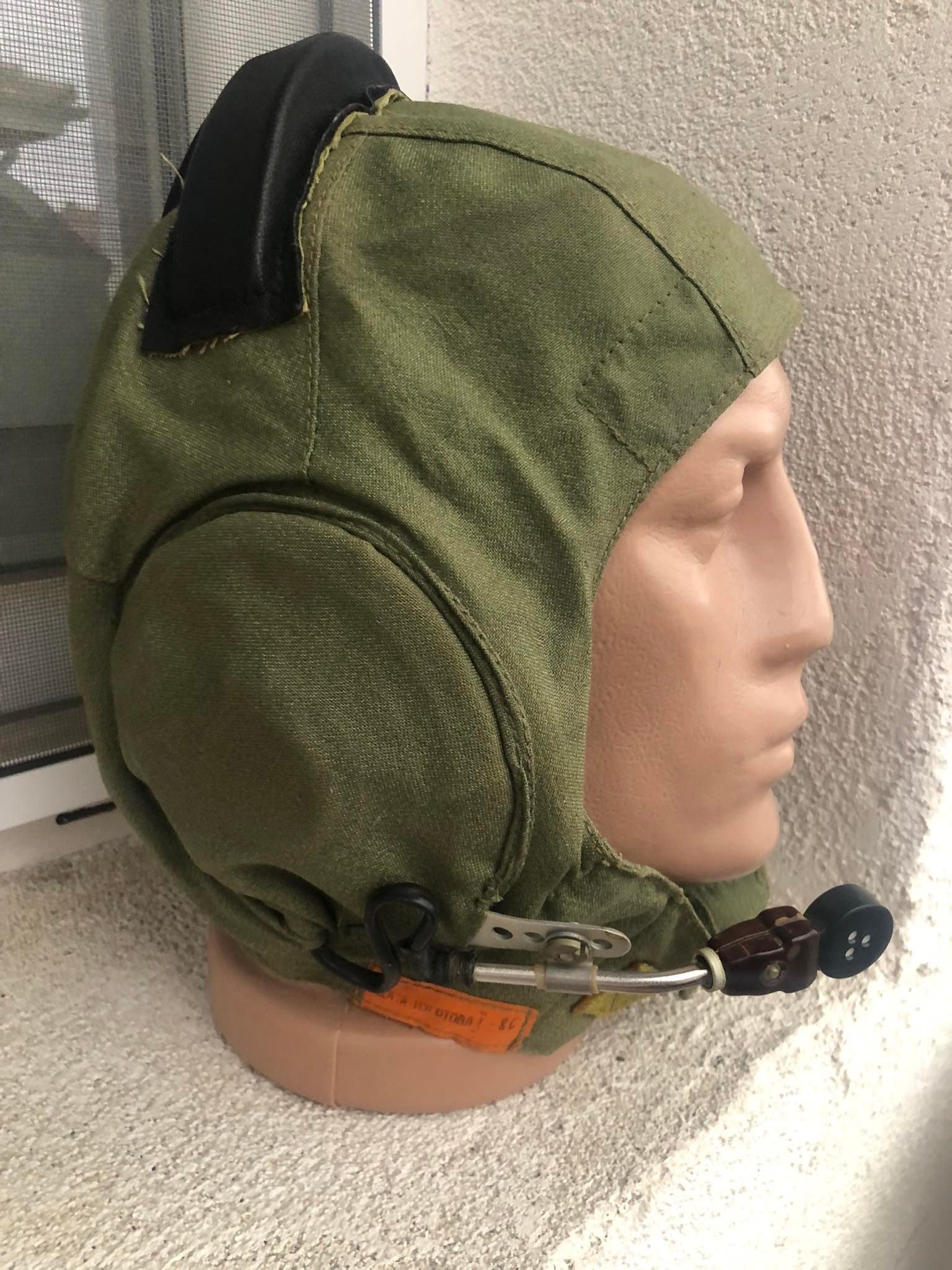 Vintage Military Solviet USSR Air Force Pilot Cap Radio Bonnet - Etsy