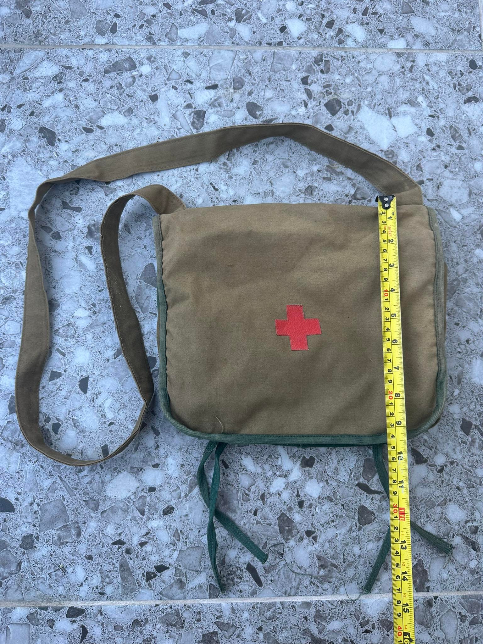 Vintage Military Field Medic First Aid Canvas Medical Rucksack ...