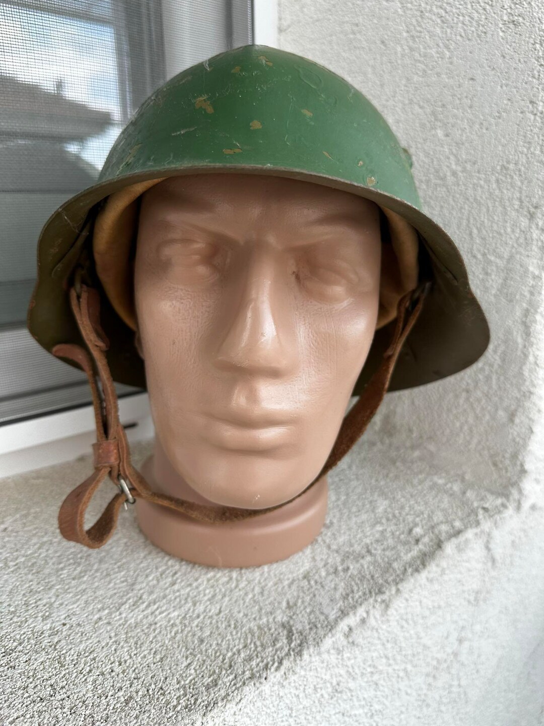 Vintage Military German Type Helmet M36 Bulgarian Army 1941 Original ...