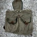 Genuine Military Bag Haversack Backpack Vintage Canvas Army Leather ...