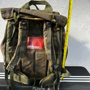 Vintage Military Huge Rucksack Backpack United Kingdom British Army ...