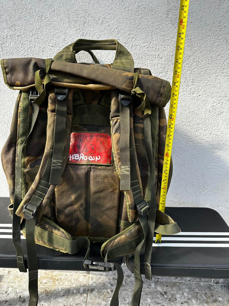 Vintage Military Huge Rucksack Backpack United Kingdom British Army ...