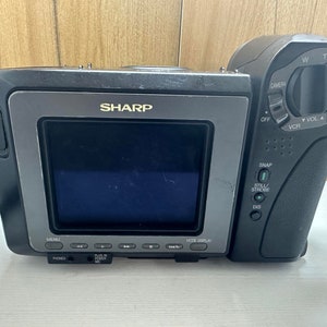 Vintage Camera Sharp VL-H450S Camcorder Japan Hi 8 Viewcam Hi-fi Stereo ...