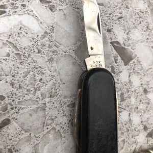 Vintage Solingen INOX Germany Steel Multi Tool Pocket Knife Very Rare ...