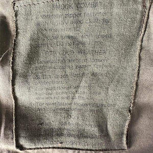 Vintage Military Jacket Smook Combat Soldier Equipment Army Camouflage ...