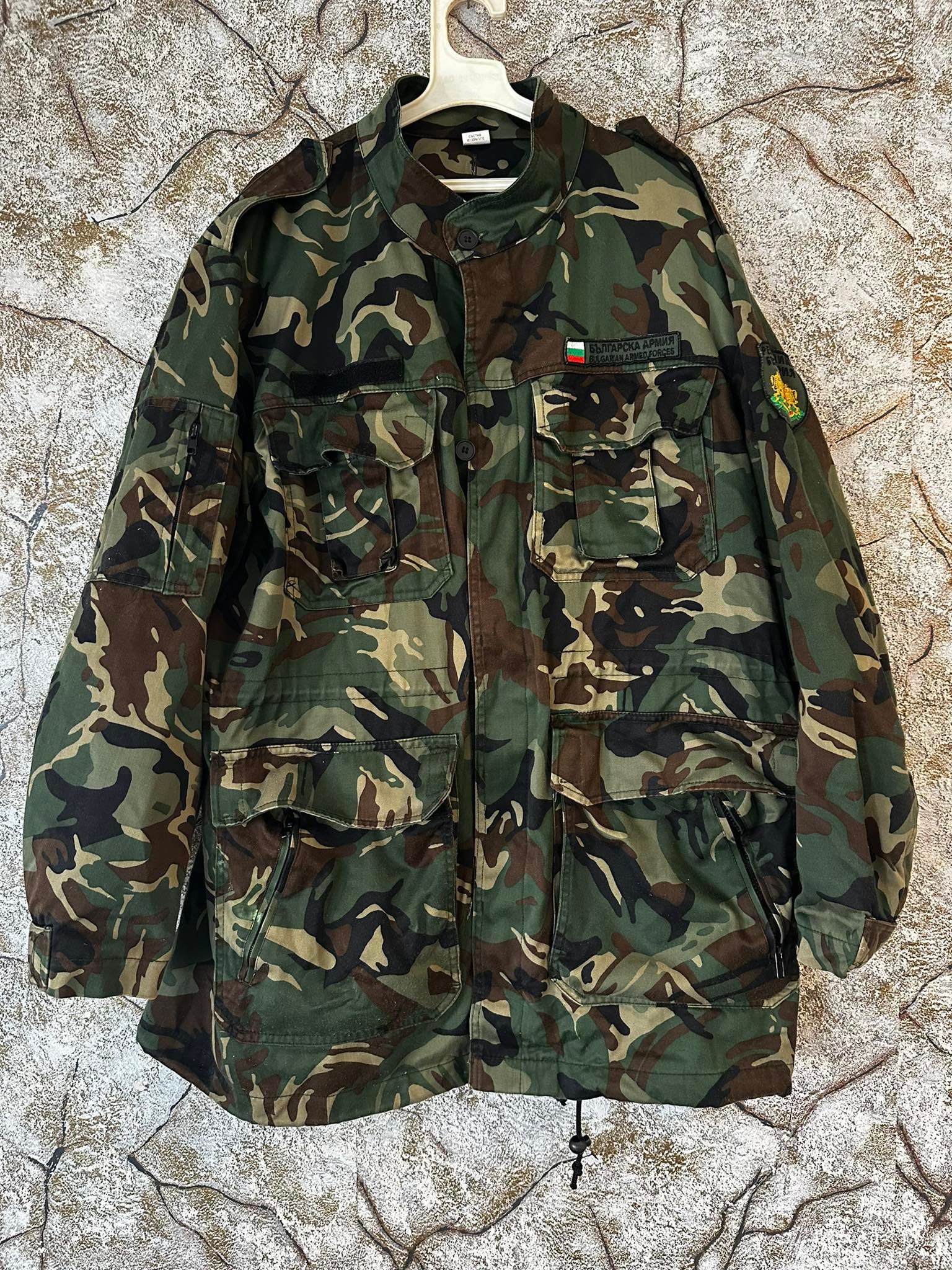Vintage Military Jacket Soldier Equipment Army Camouflage - Etsy