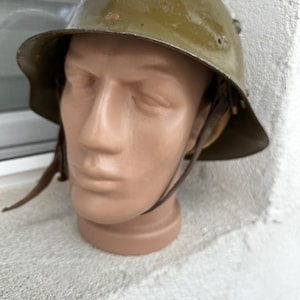 Vintage Military German Type Helmet M36 Bulgarian Army 1941 Original ...