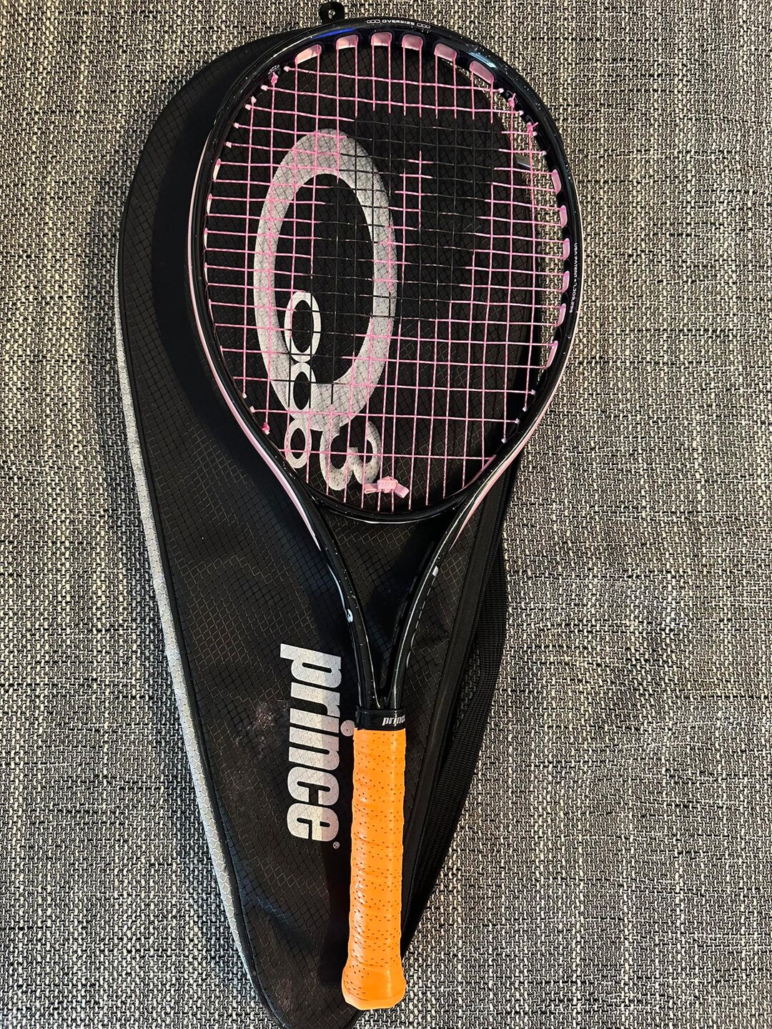 Tennis Racquet Prince O3 Speed Pro Pink Woman 270 Grams 110 Sq Inches ...