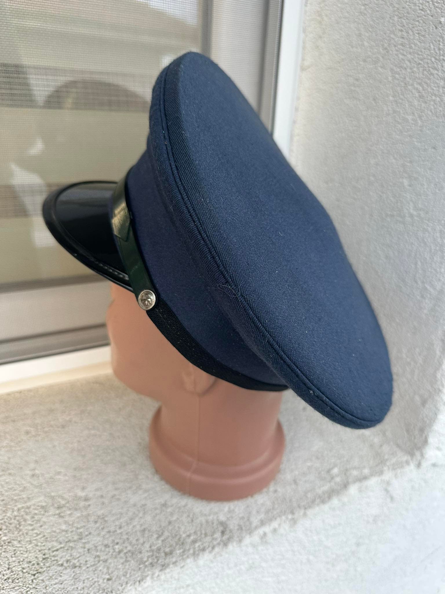 Vintage Officer Cap Hat Collectible Unique Rare to Find Size 58 - Etsy