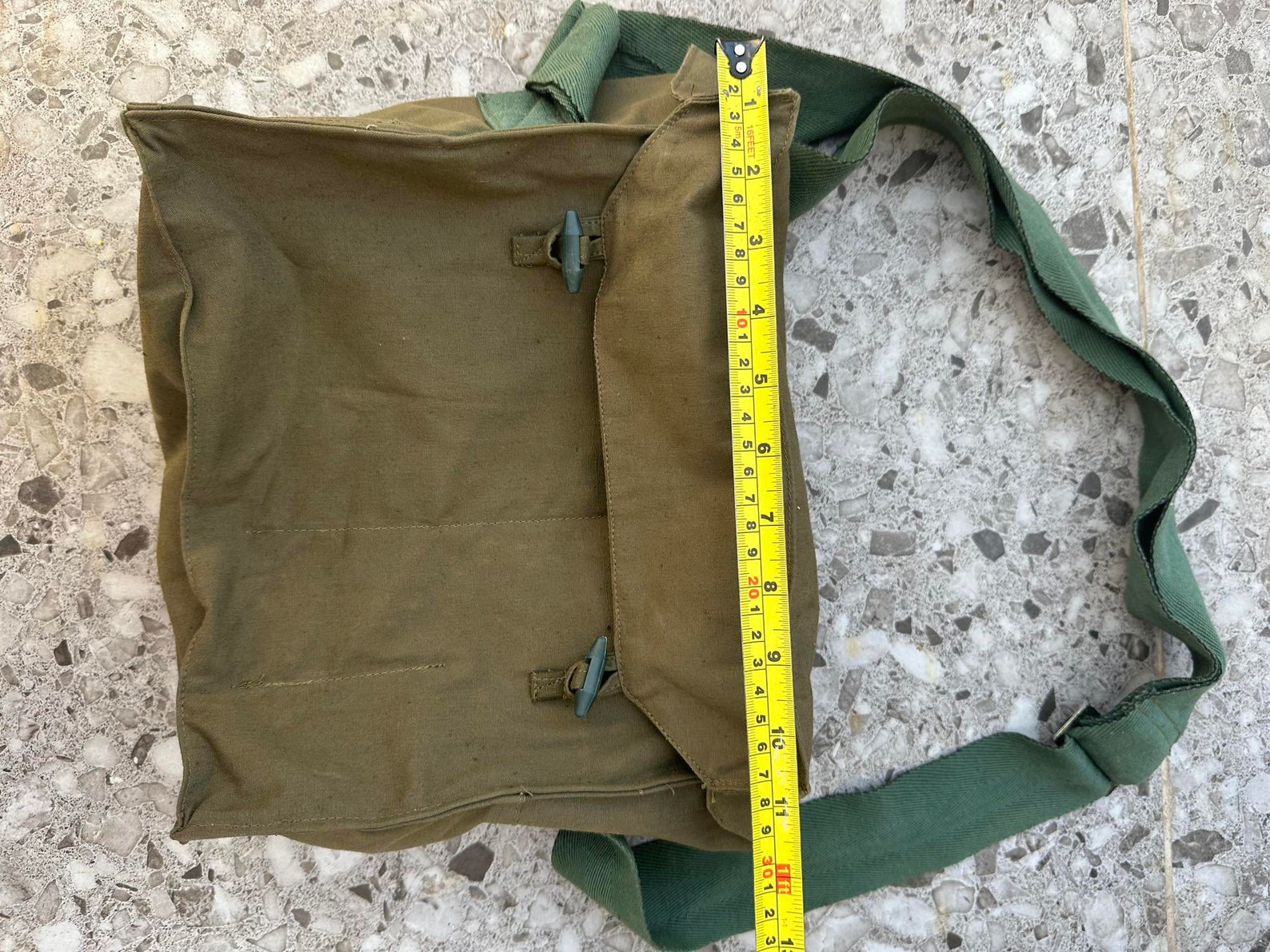 Genuine Military Army Shoulder Bag Haversack Brand New Vintage Canvas ...