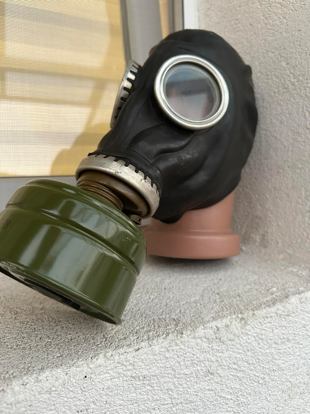Professional Vintage Military Gas Mask Russian Army Soldier Equipment ...