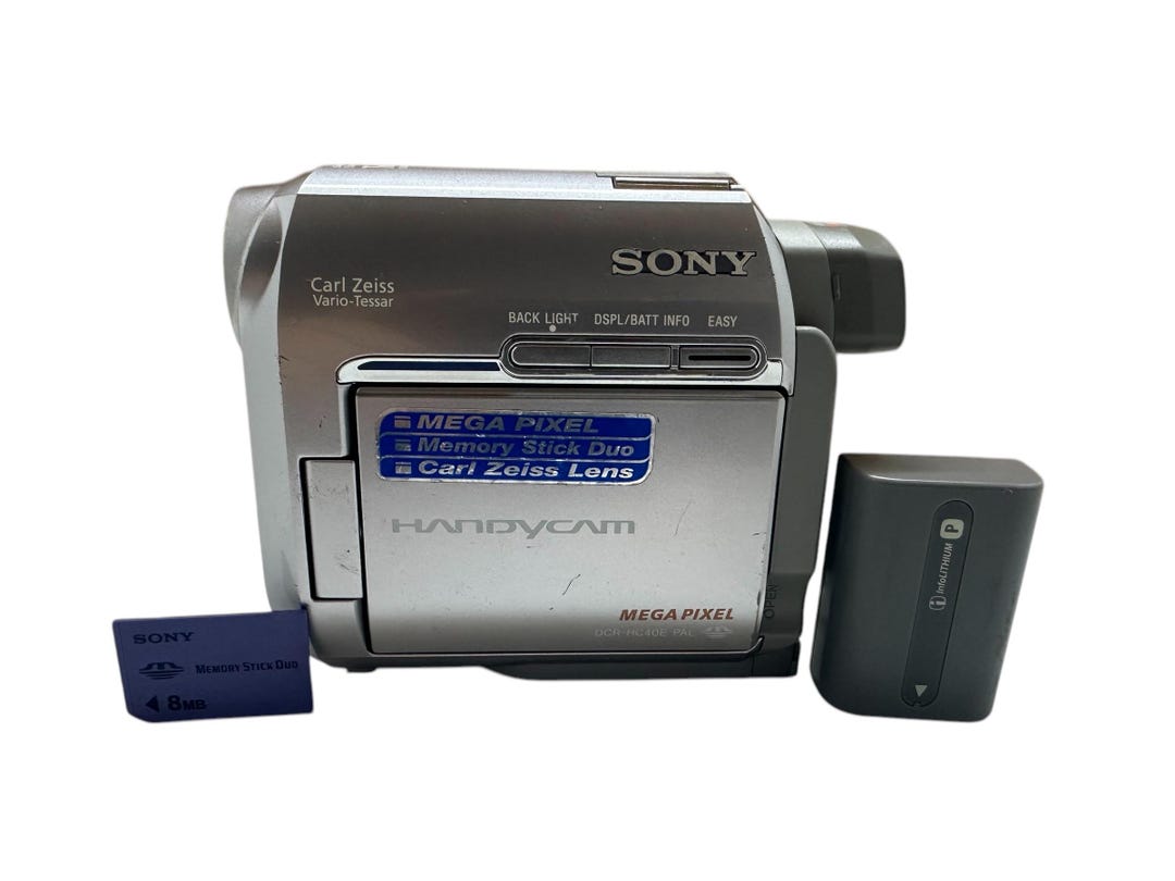 Sony Handycam Dcr-hc40e Night Shot Plus Mini DV 120x Digital Zoom ...