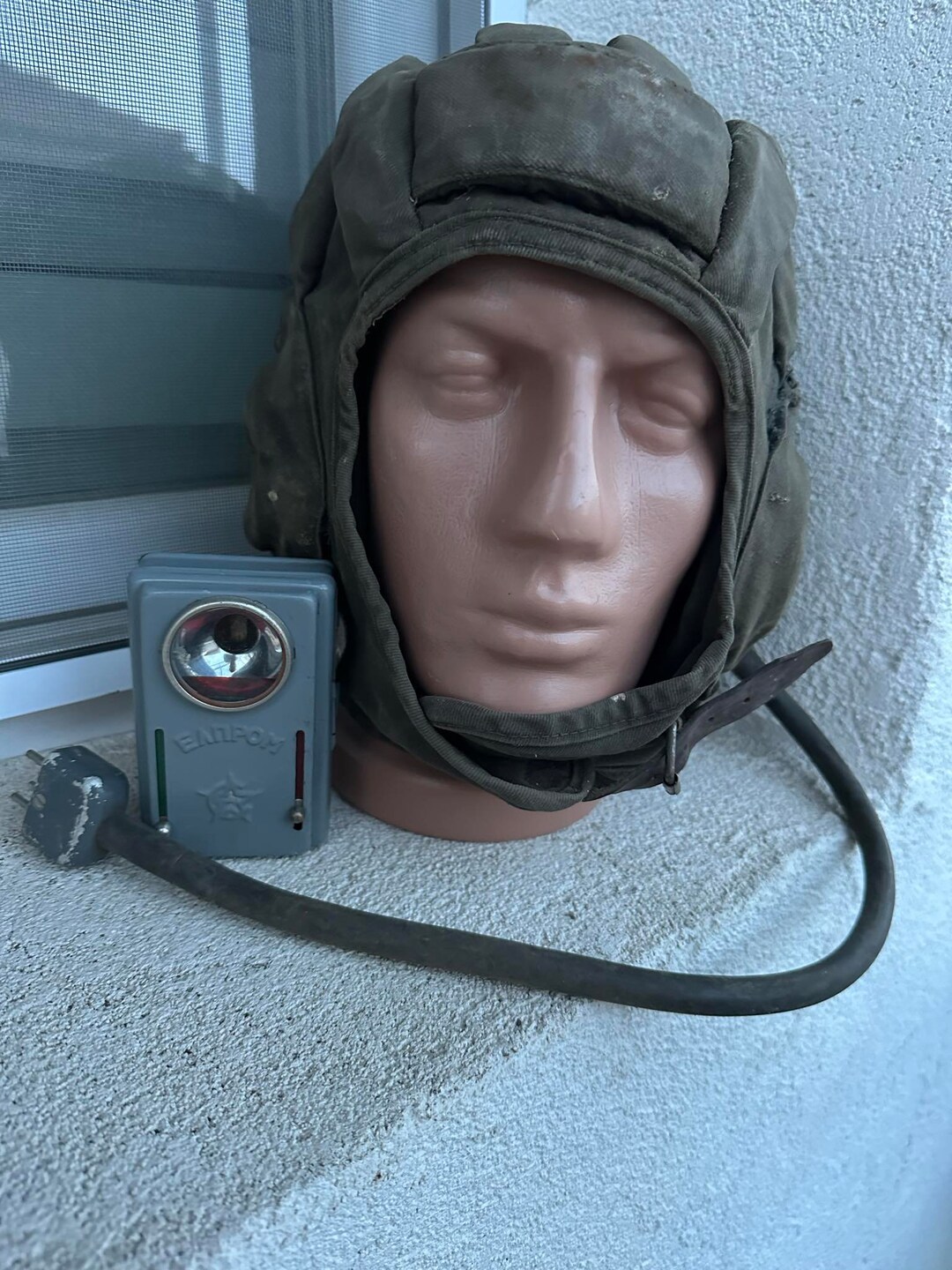 Original Military Vintage Army Helmet Tankman Tanker Tank Unique Old ...