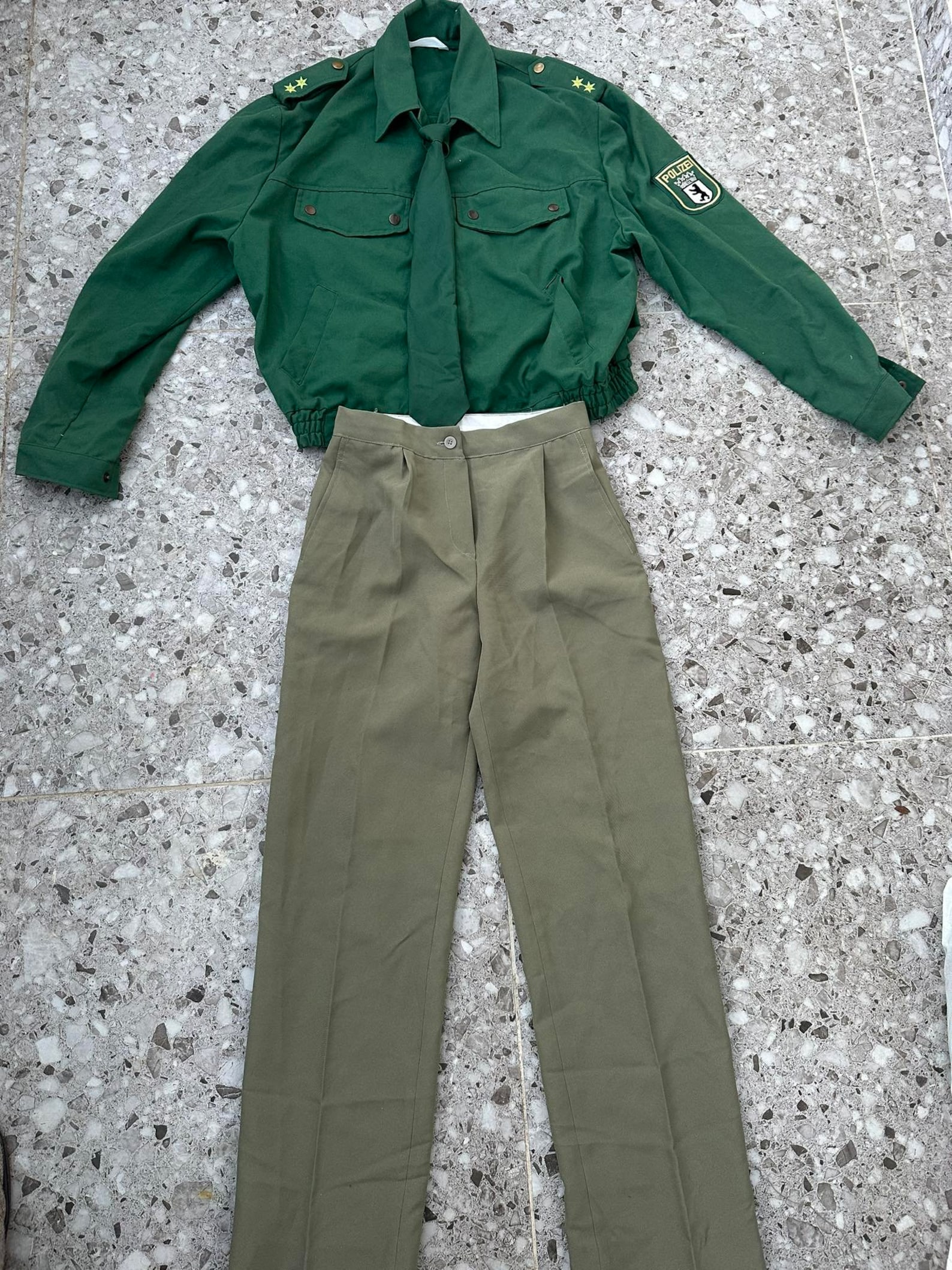 Berlin Federal Police Uniform Film Props Germany Repro Polizei Copy ...