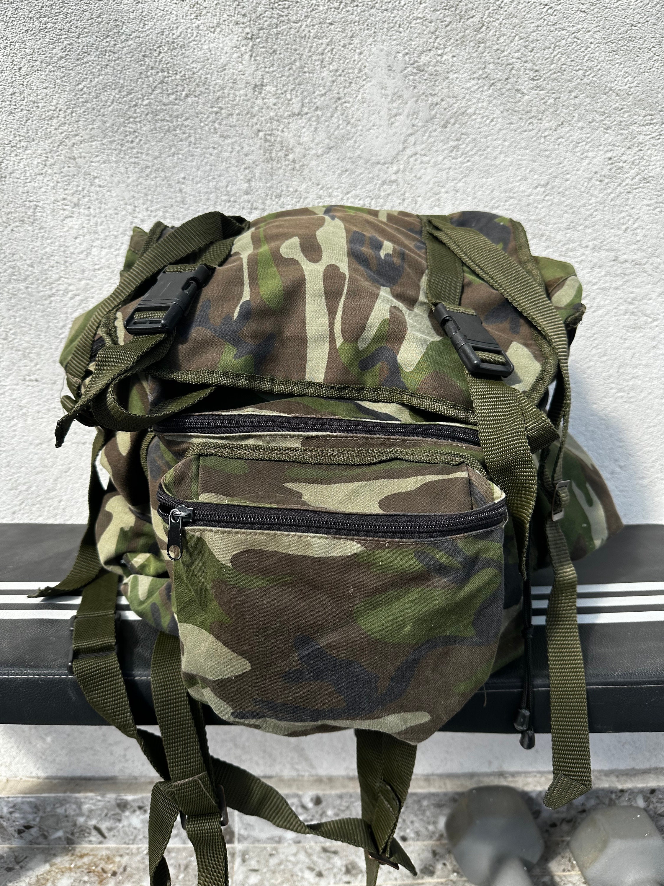 Vintage Genuine Military Bag Haversack Backpack Army Soldier - Etsy