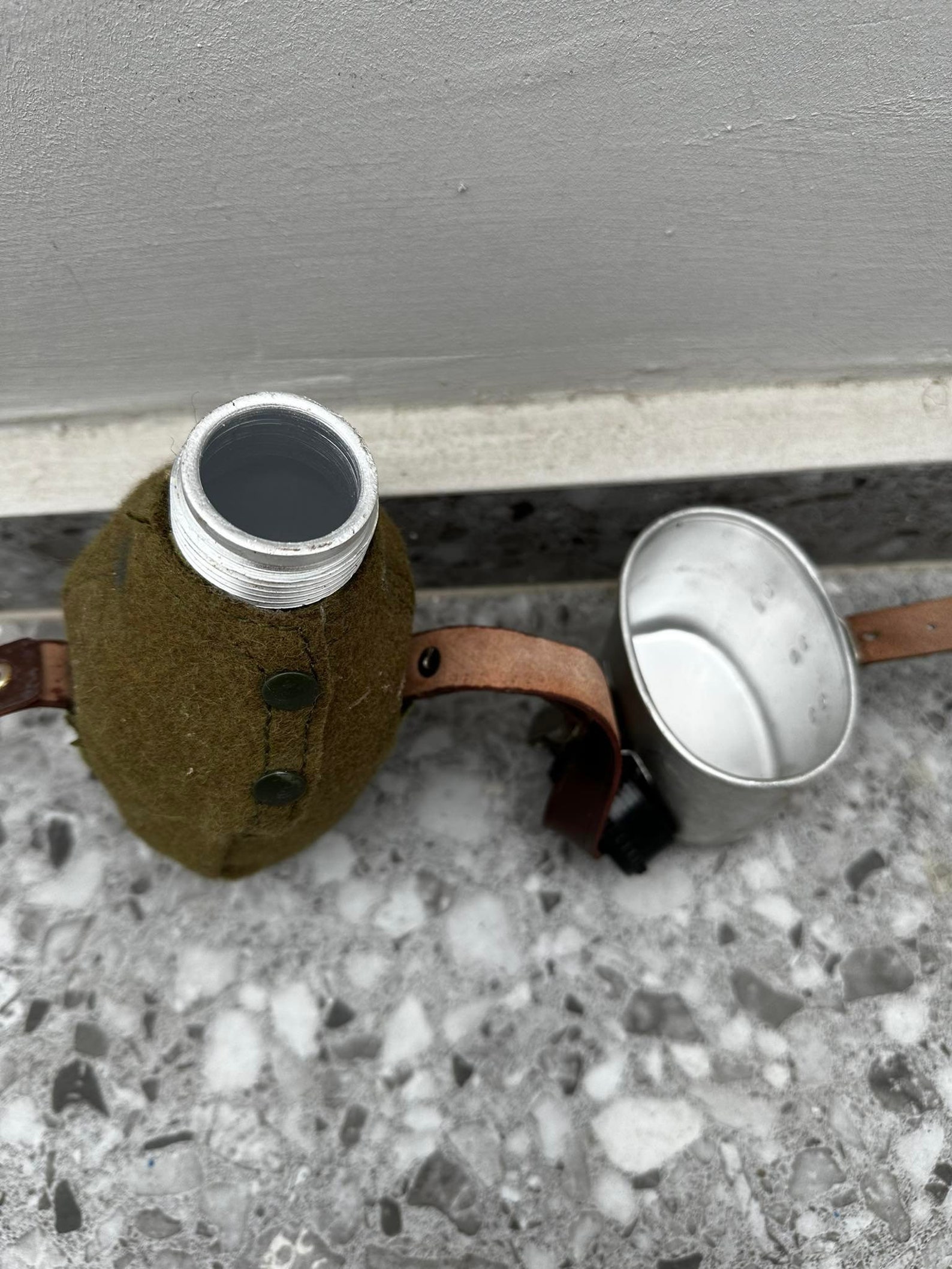 Vintage Military Romanian Army Flask Canteen Water Bottle With - Etsy