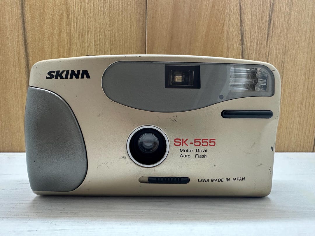 Vintage Automatic Film Camera SKINA SK-555 With Japan Lens, Film 35 Mm ...