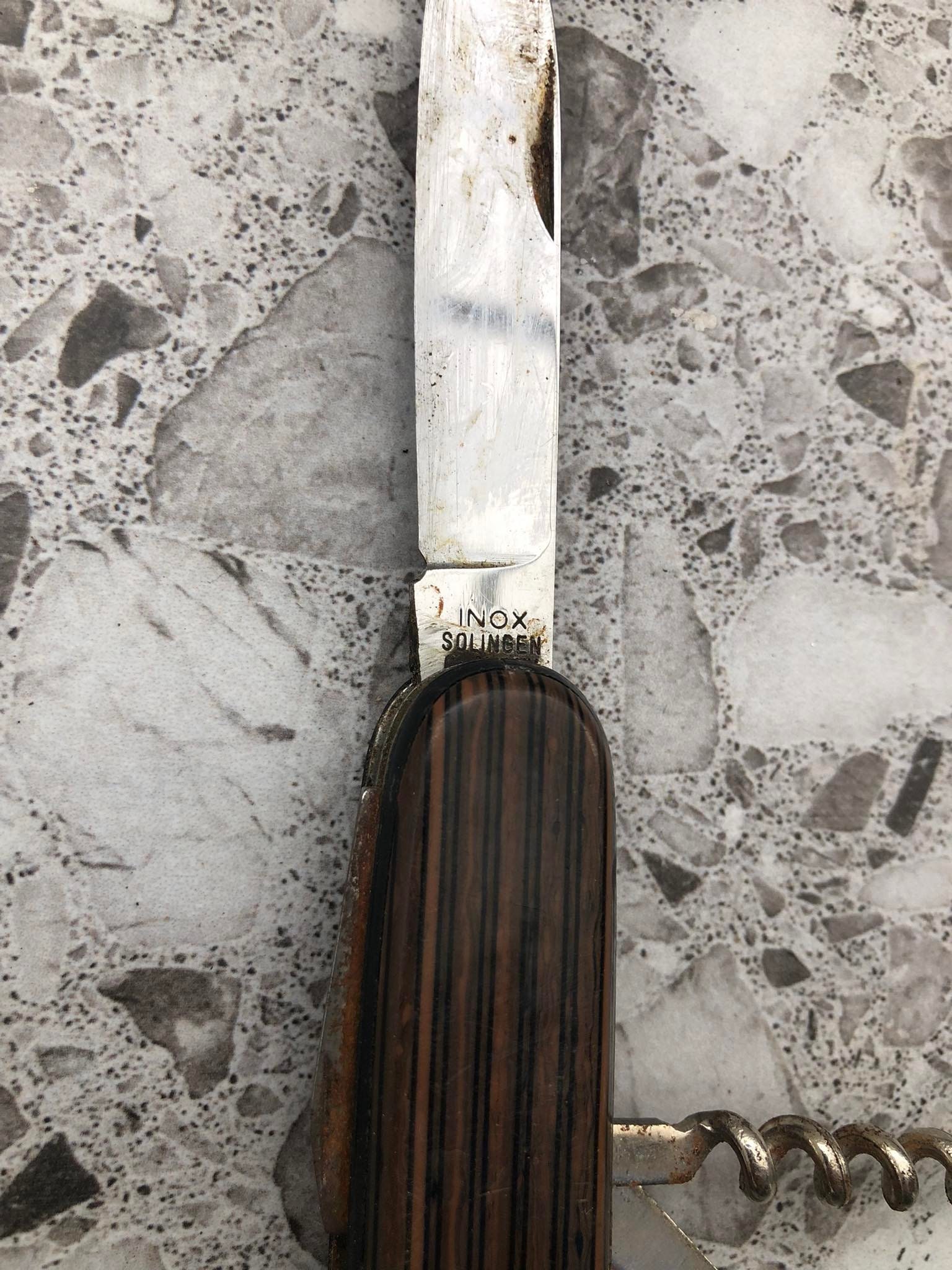 Vintage Marked Solingen INOX Germany Stainless Steel Multi Tool Pocket ...